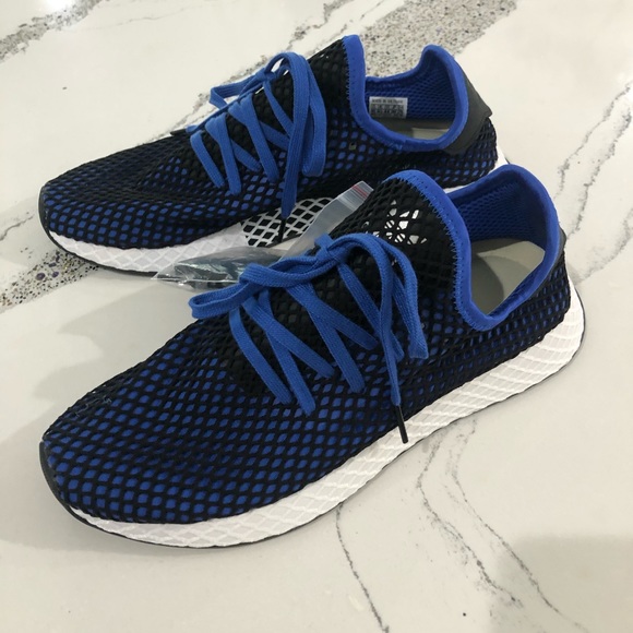 adidas | Shoes | Nwt Adidas Deerupt Runner Shoes Blue | Poshmark
